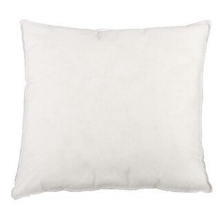 White Standard Square Polyester Pillow Form Insert 17" - Bed Bath ...