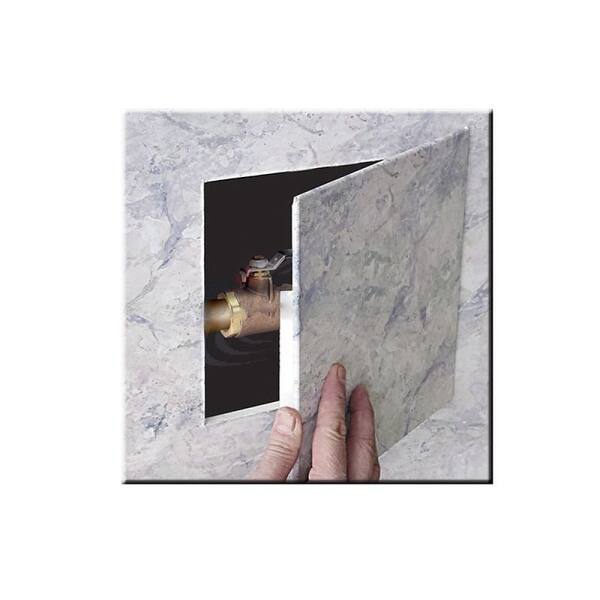 9 in. White Plastic Snap In Access Panel - Bed Bath & Beyond - 39111636