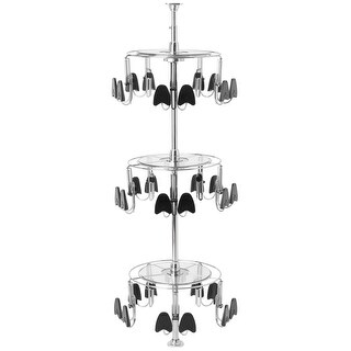 Rev-A-Shelf CLSZ Series 3 Tier Women's Lazy Shoe-Zen Organizer with ...