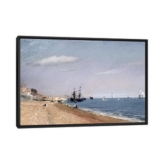 iCanvas "Brighton Beach with colliers, 1824 " by John Constable Framed ...