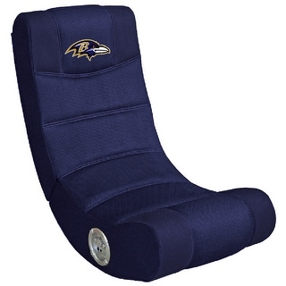 Video Gaming Chair W/Bluetooth - NFL- Baltimore Ravens - Bed Bath ...