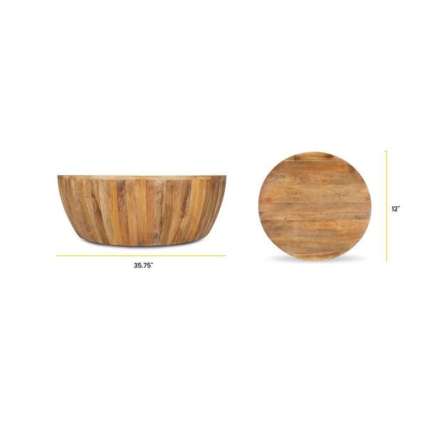 Poly and Bark Goa Mango Wood Coffee Table - On Sale - Bed Bath & Beyond ...