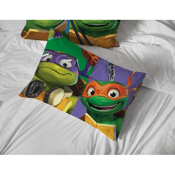 Nickelodeon TMNT Movie Collection Good Fight 1 Pack Pillowcase - Bed ...
