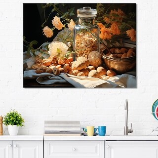 Designart "Bulk Nuts Dreams" Nuts Wall Art - Bed Bath & Beyond - 39985390