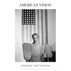 ''American Gothic, 1942 (Struggle for Freedom)'' by Gordon Parks ...