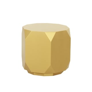 Pasargad Home Selva Design Wood Finish Side Table, Gold - 22"Wx19"Dx19 ...