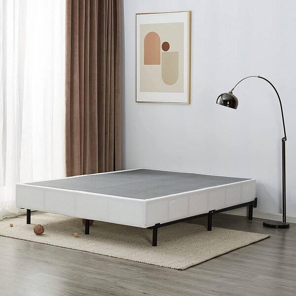 9 Leg Metal Bed Frame with Headboard Brackets Max Weight Limit On Sale Bed Bath Beyond 37165627