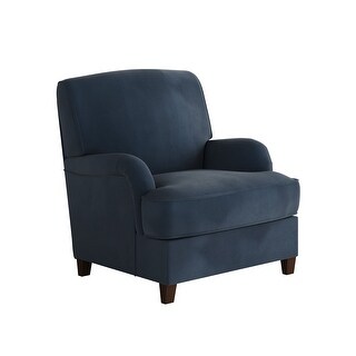 Chicago Upholstered Accent Chair, Blue - Bed Bath & Beyond - 38457170