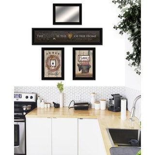 TrendyDecor4U Contemporary "Primitive Kitchen " Framed Print Wall Art ...