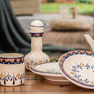 Novica Handmade Antigua Breeze Ceramic Decanter - Bed Bath & Beyond ...