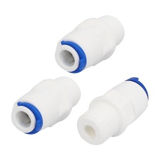 1/4" Push Fit Tube x 1/2"Male Thread Quick Connect for RO Water System ...