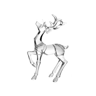 Acrylic Reindeer With One Leg Raised - Bed Bath & Beyond - 34401415