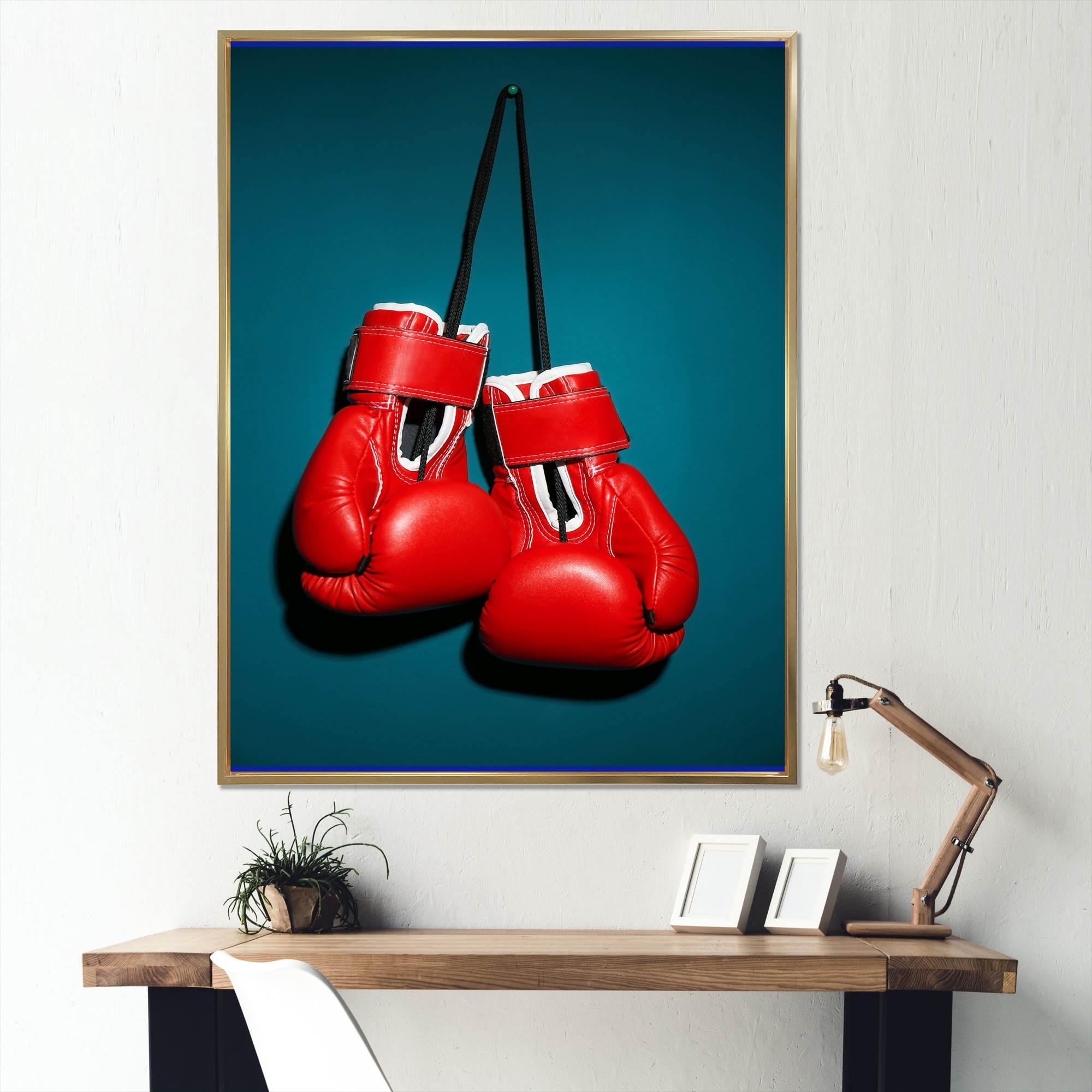 boxing gloves artwork