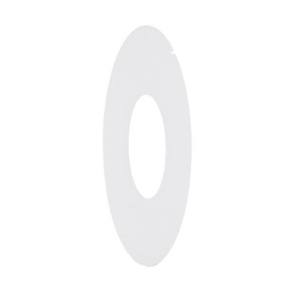 Scope - Oval Faceplate c/w 1.2W LED w lens white - Bed Bath & Beyond ...