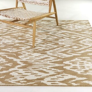 Pollard Ikat Patio Indoor/Outdoor Area Rug - Bed Bath & Beyond - 37571309