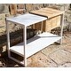 Posh Pollen Palmilla Outdoor Teak Console Buffet Dining Table - Bed ...