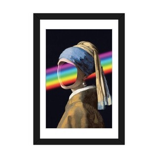 iCanvas "Girl With A Rainbow" by Artelele - Bed Bath & Beyond - 37483641