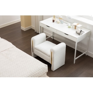 Elegant Accent Chair Single Bench Shoe Bench Makeup Bench - Bed Bath ...