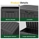 Outdoor Patio Storage Resin Lockable Deck Box - Bed Bath & Beyond ...