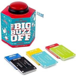The Big Buzz Off Trivia Party Game with Electronic Buzzer - Bed Bath ...