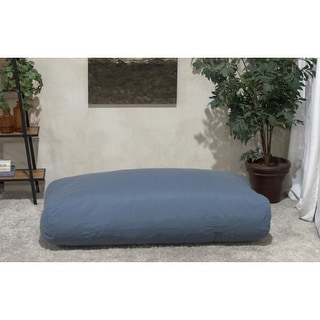 Water Resistant Rectangular Lounger Bean Bag with Removable Covers ...