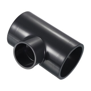 UPVC 3" to 2" Reducing Tee Pipe Fitting T Shape Socket Connector ...