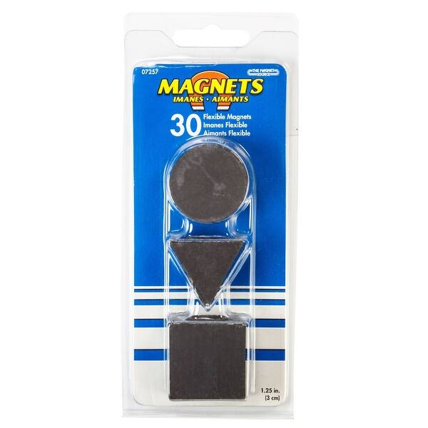 Master Magnetics 07257 30-Piece Flexible Magnetic Shapes - Bed Bath ...