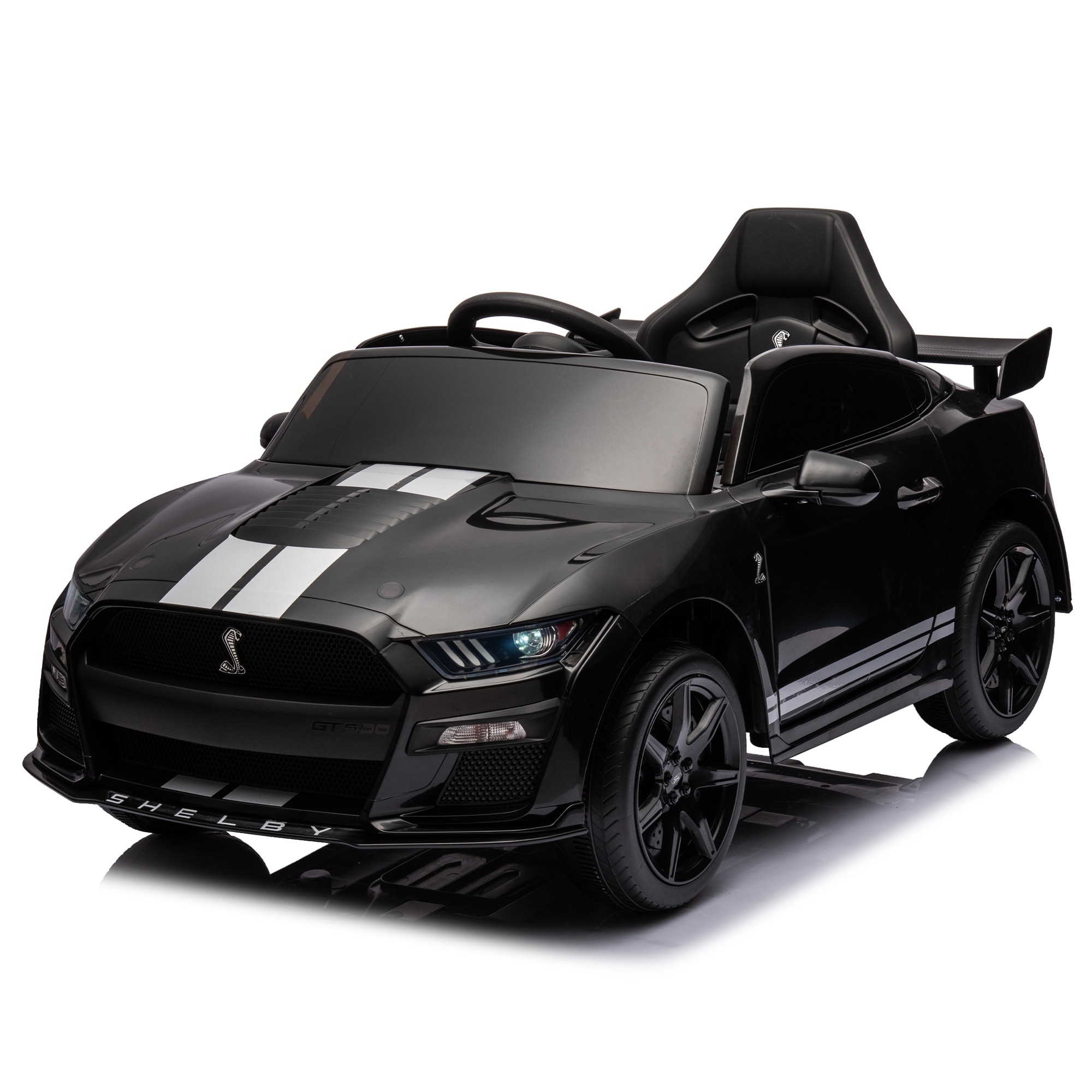 Kids 12V Ford Mustang Ride On Car with High Low Speed Remote Control and Music Bed Bath Beyond 41780480