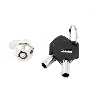 Cabinet Cupboard Drawer Mailbox 11.5mm Quarter Turn Cam Lock & 2 Keys ...