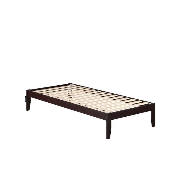 Colorado Twin Extra Long Bed in Espresso - Bed Bath & Beyond - 35653373