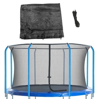 Machrus Upper Bounce Trampoline Net for 10FT Round Trampolines using 8 ...