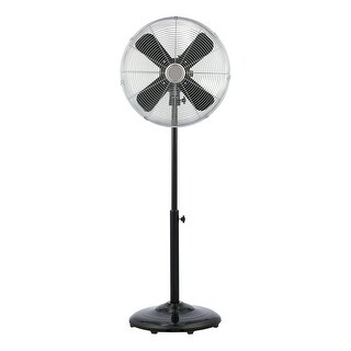 16'' Retro 3-Speed Metal Standing Fan - Bed Bath & Beyond - 37562893