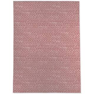 CHEVRON MOUNTAINS DUSTY ROSE Area Rug By Kavka Designs - Bed Bath ...