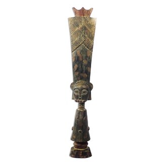 Novica Handmade Asantewaa Pride Wood Statuette - Bed Bath & Beyond ...