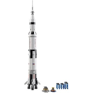 Ideas NASA Apollo Saturn V 92176 Outer Space Model Rocket for Kids and ...