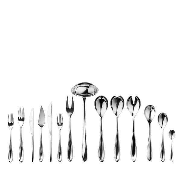Mepra Forma Flatware Set (Configuration P) - 113 Pieces - Stainless ...