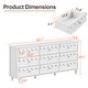 9 Drawers Chest Of Dresser Storage Tower Cabinet Bedroom Organizer ...
