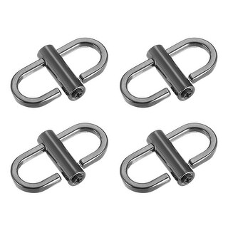 Adjustable Metal Buckles, 4Pcs 22x13mm Chain Shortener Bag Strap Clasps ...