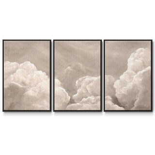 Painted Clouds II - Multi Piece Framed Canvas - Bed Bath & Beyond ...