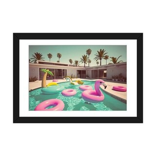 iCanvas "Different Floats In A Pool II" by 2mmedia - Bed Bath & Beyond ...