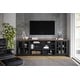 Bridgevine Home Modern Farmhouse 96 inch TV Stand Console for TVs up to ...