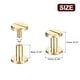 Brass Chicago Screws, Flower Texture Flat Head Screw Back Binding Post ...