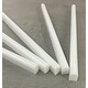 12'' L x 0.5'' W Marble Round Tile Trim - Thassos White - Case (18 ...