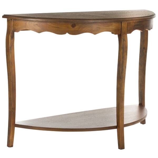 SAFAVIEH Christina Firewood Console Table - 48" x 18" x 33" - 48" x 18 ...