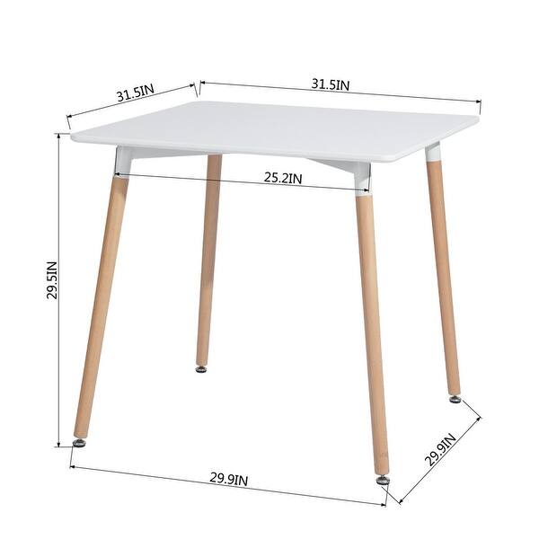 White Square Dining Table - Bed Bath & Beyond - 36999465