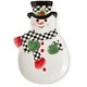Spode Christmas Tree Snowman Figural Platter - 8.5" L x 5" W x 1.3" H ...