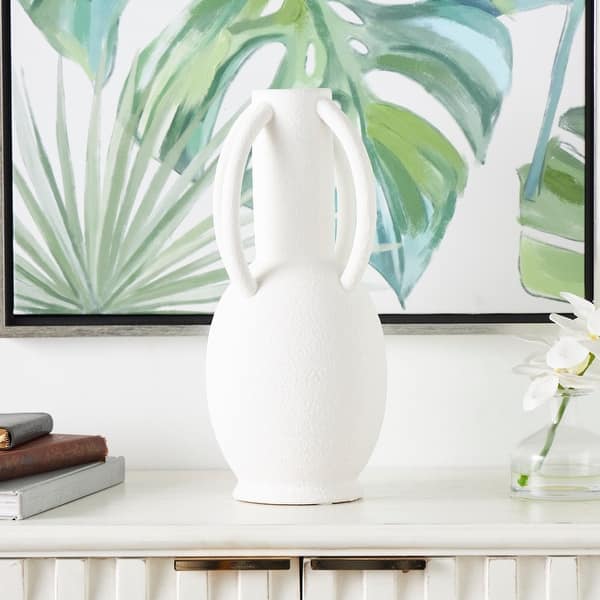 whitewashed vase