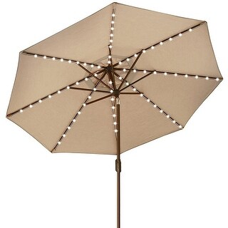 USA 10-Year-Non-Fading Sunumbrella Solar 9ft Market Umbrella with 80 ...