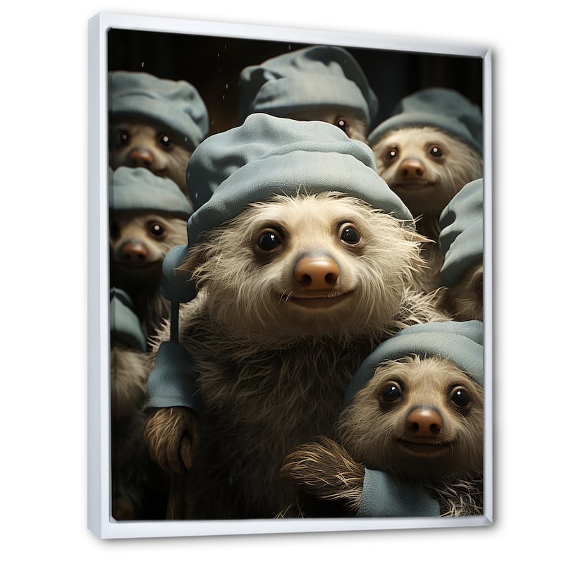 funny looking sloths