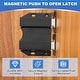 Magnetic Push Latch, Small Double Push to Open Door Touch Latches - Bed ...